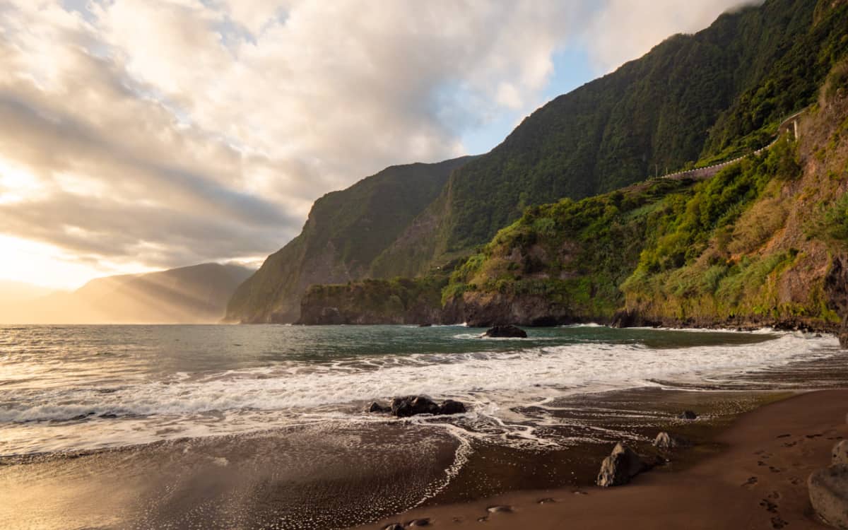 SEIXAL BEACH MADEIRA - Beautiful black sand beach in Madeira