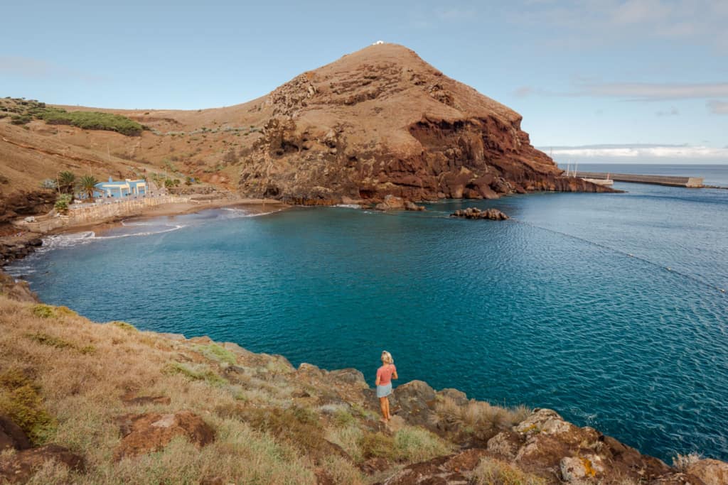 Prainha Beach Madeira - Beautiful Black sand beach in Caniçal