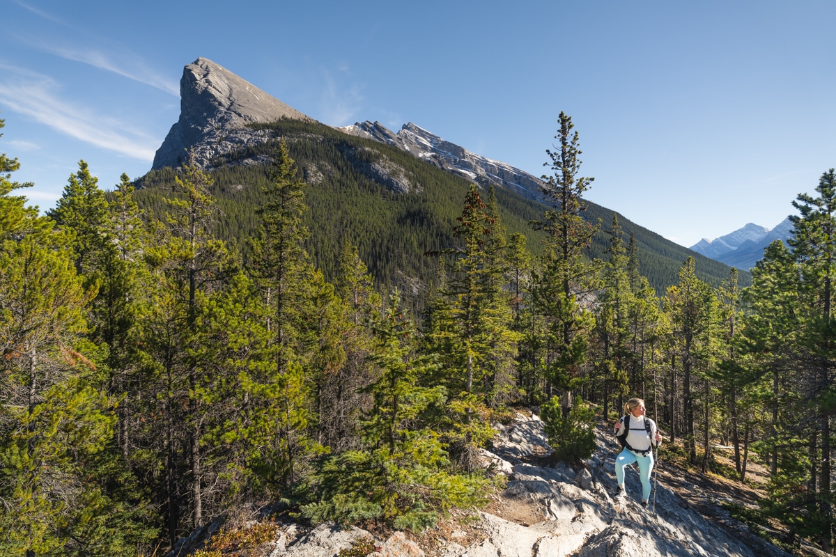 Spectacular East End of Rundle (EEOR) hike in Canmore
