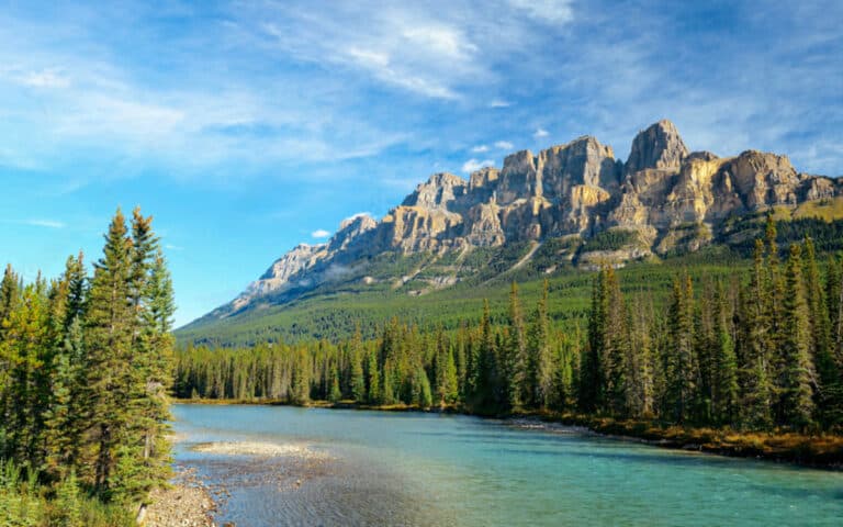 Hiking Stunning Castle Mountain Lookout - Easy Banff Hike