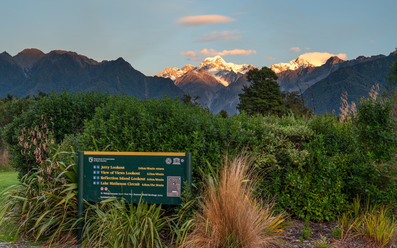How to visit LAKE MATHESON in NEW ZEALAND